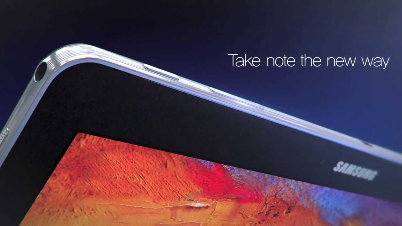 Samsung Galaxy Note 10.1 2014 Edition - TV Ad - YouTube