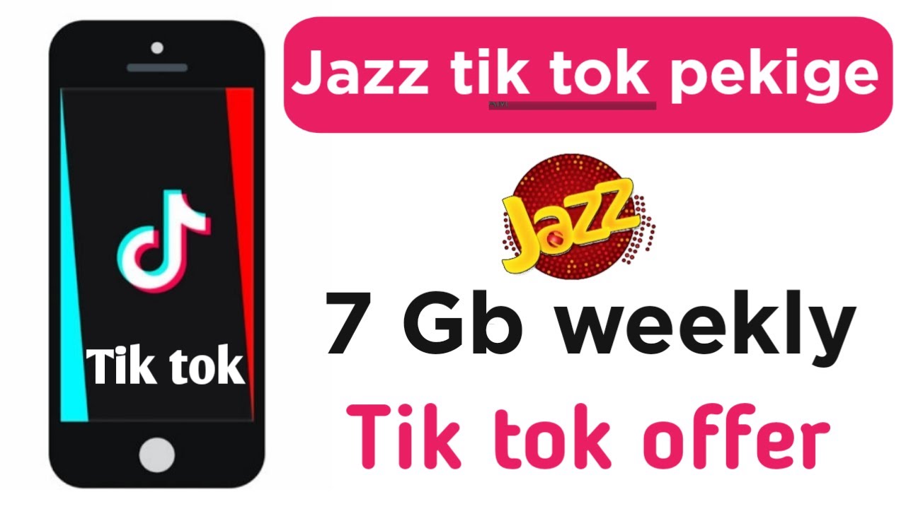 jazz tik tok weekly packige || tik tok weekly pkg code 2021 || jazz tik ...
