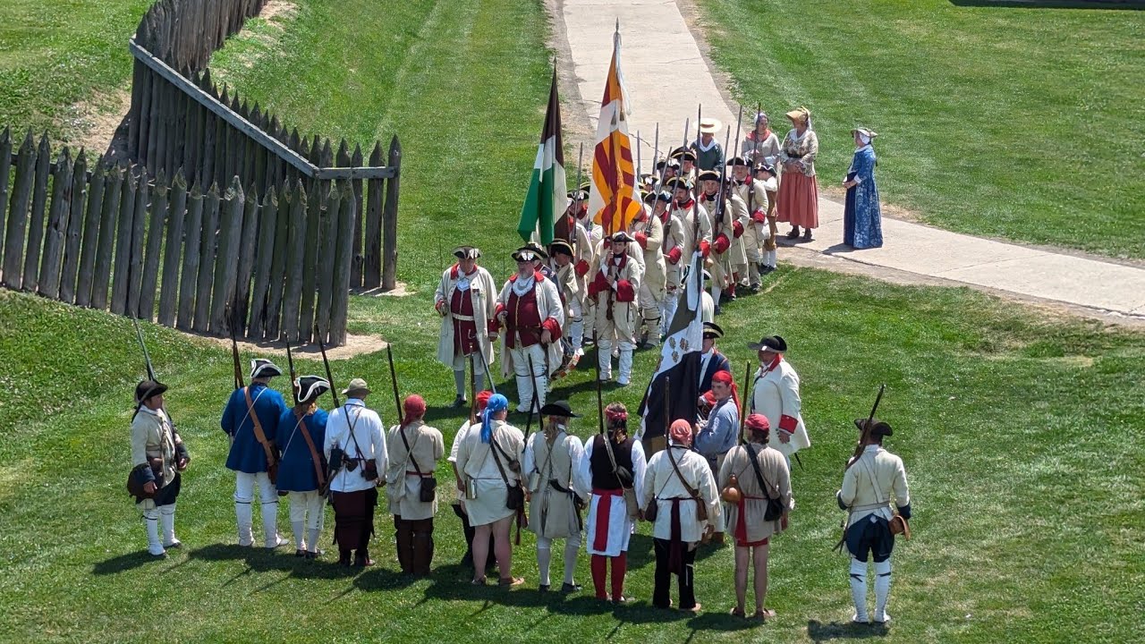 Siege of Fort Niagara - French and British War - YouTube