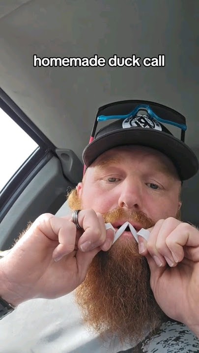 homemade duck call - YouTube