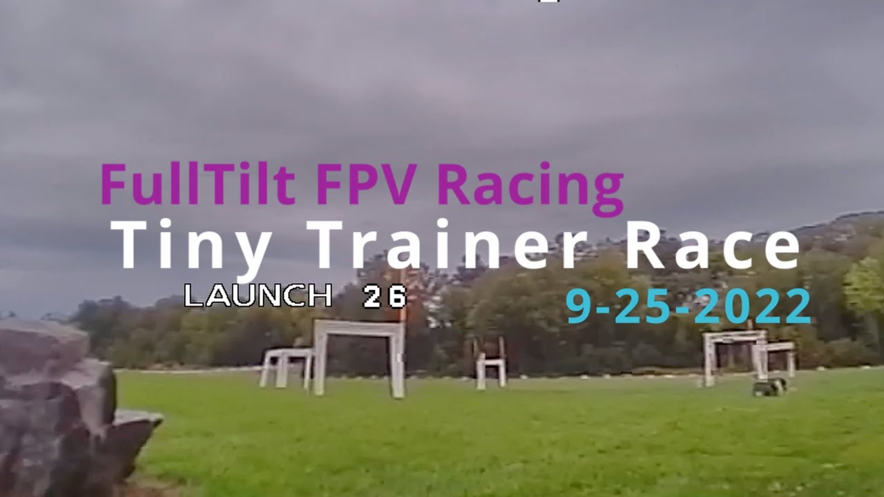 Tiny Trainer Race 9/25/2022 HDZero & Insta360 Go2 - YouTube