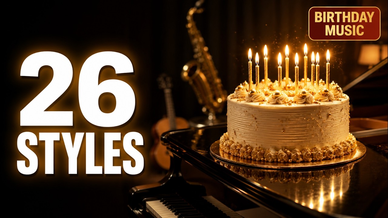 Happy Birthday Instrumental | Birthday Instrumental Music & Celebration ...