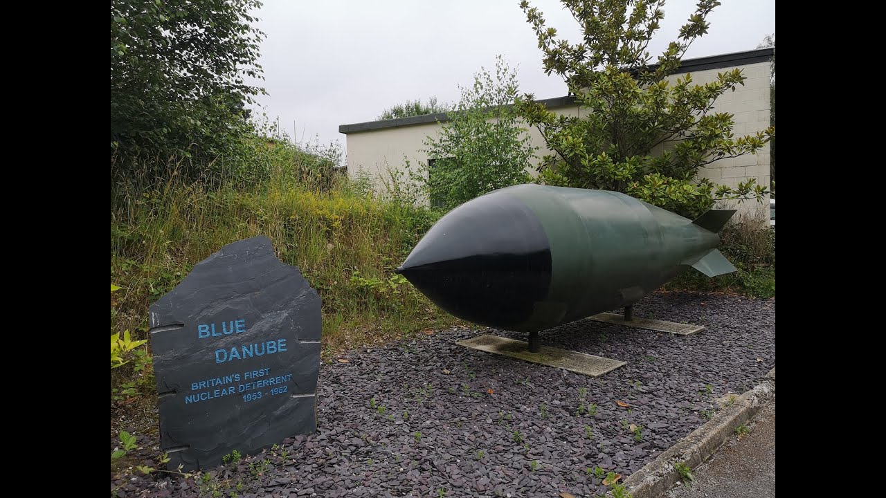 RAF Barnham atomic weapons store - YouTube