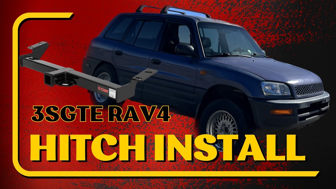 Toyota RAV4 Trailer Hitch Install 1994-2006 Quick & Simple - YouTube