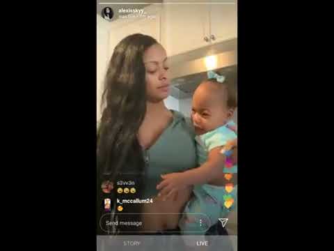 Alexis Sky Instagram Live (8-5-2019)