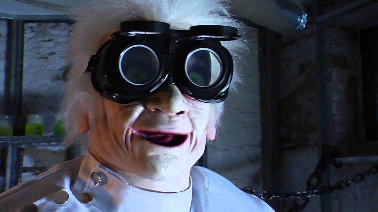 Martha Stewart Dr. Shivers Mad Scientist - YouTube