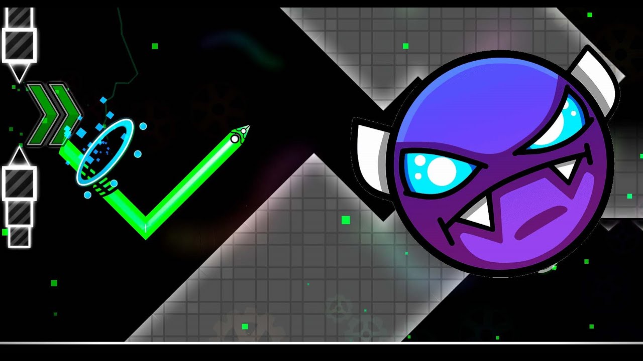 X (Eazy demon) By TriAxis Geometry dash - YouTube