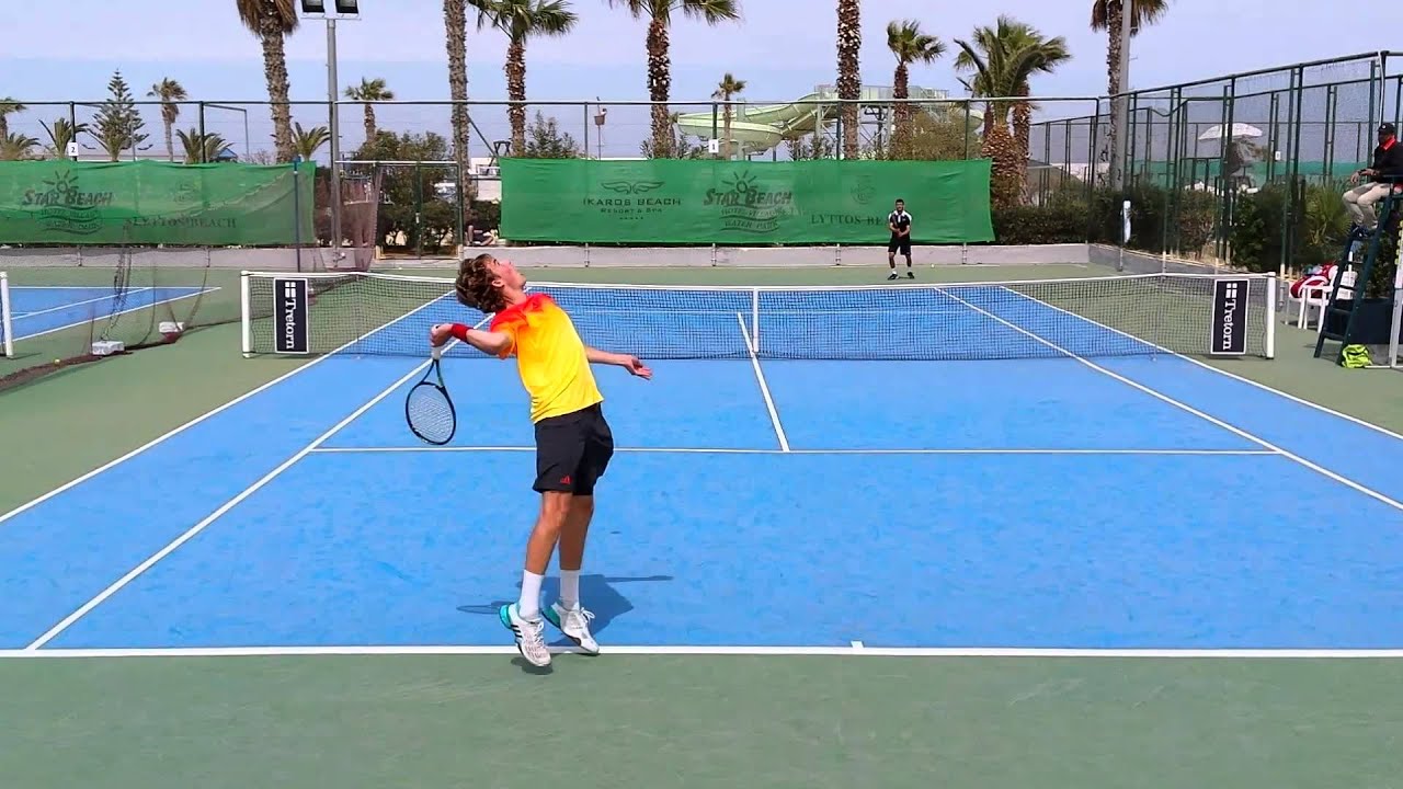 Stephanos Tsitsipas Vs Sami Reinwein - YouTube