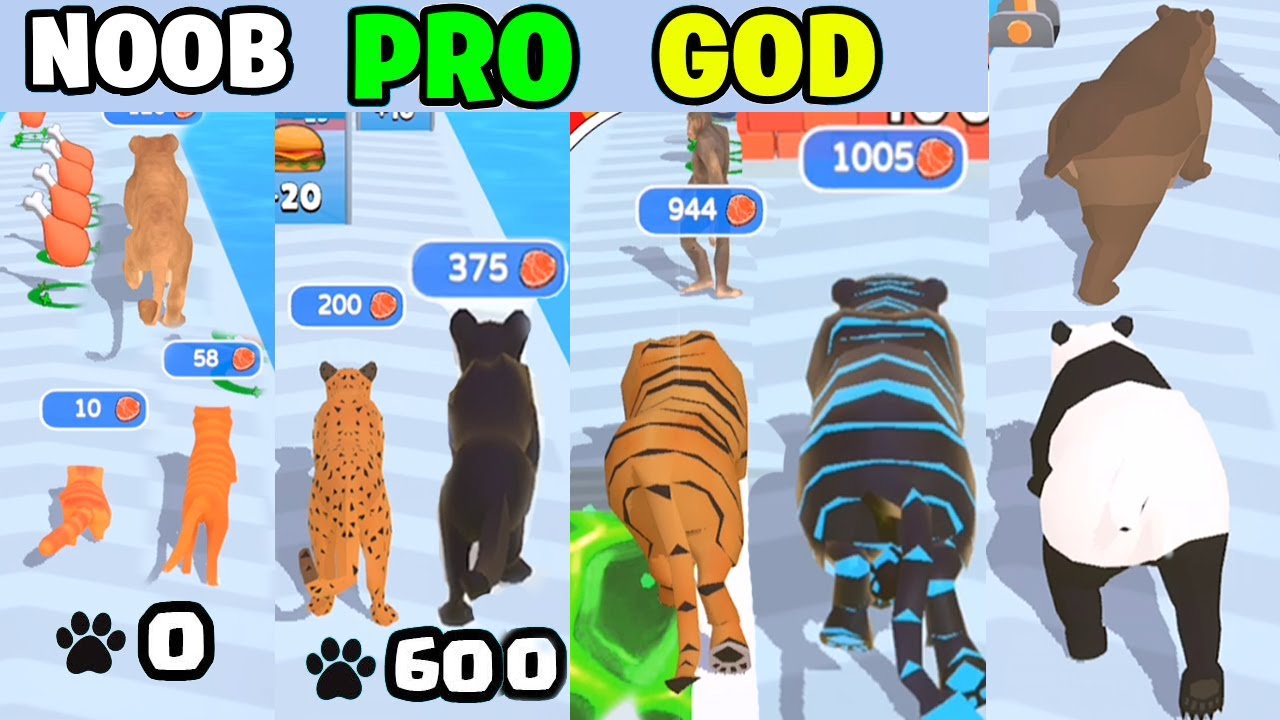 NOOB vs PRO vs HACKER | In Cat Evolution | Simulating 100 years of Cat evolution - Evolving cats ...