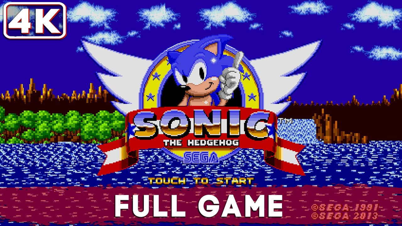 Sonic the Hedgehog - FULL GAME RETRO PS5 Gameplay Walkthrough no ...