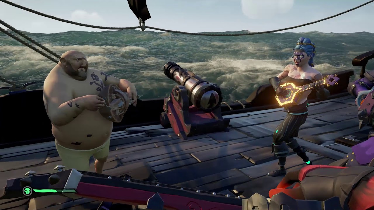 SEA OF THIEVES : A FAT MAN APPEARS - YouTube