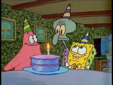 It's not my birthday! (SpongeBob Clip) - YouTube