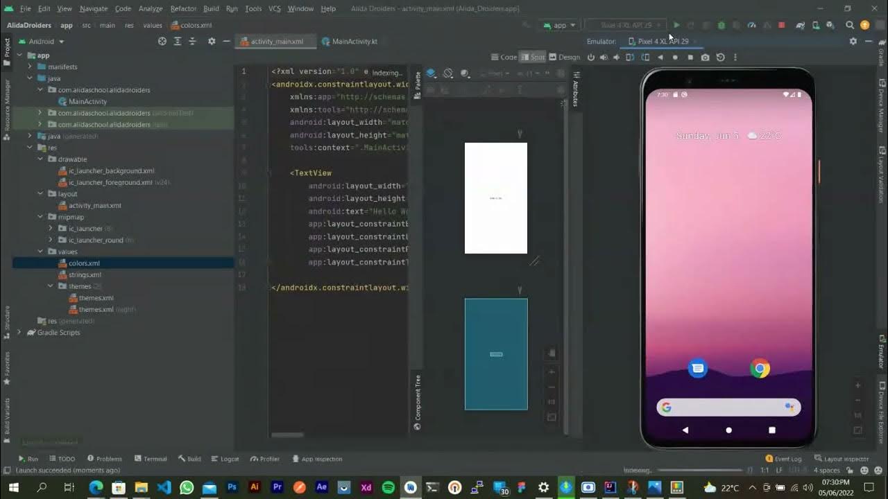 Build Your First Android Mobile Application - YouTube