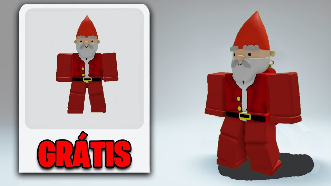 COMO FAZER SKIN DE NATAL GRATIS NO ROBLOX! - YouTube