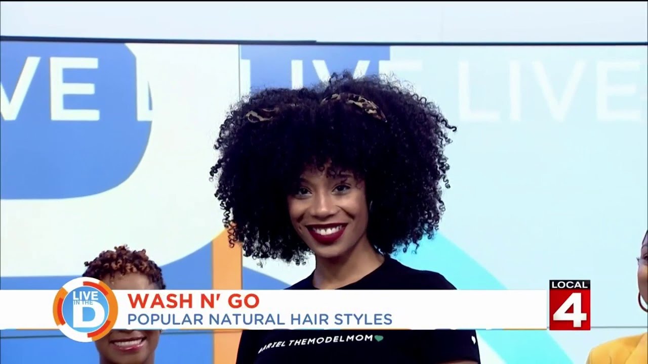 Detroit Natural Hair Expo stops by Live in the D - YouTube