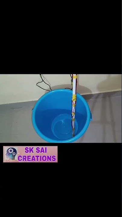 how to make water level indicator / school project - YouTube
