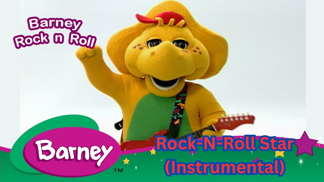 Barney: A Rock-N-Roll Star (Instrumental) - YouTube