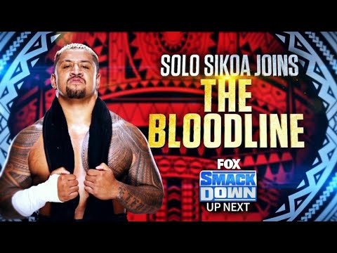 Solo Sikoa Joins The Bloodline (Full Segment) - YouTube