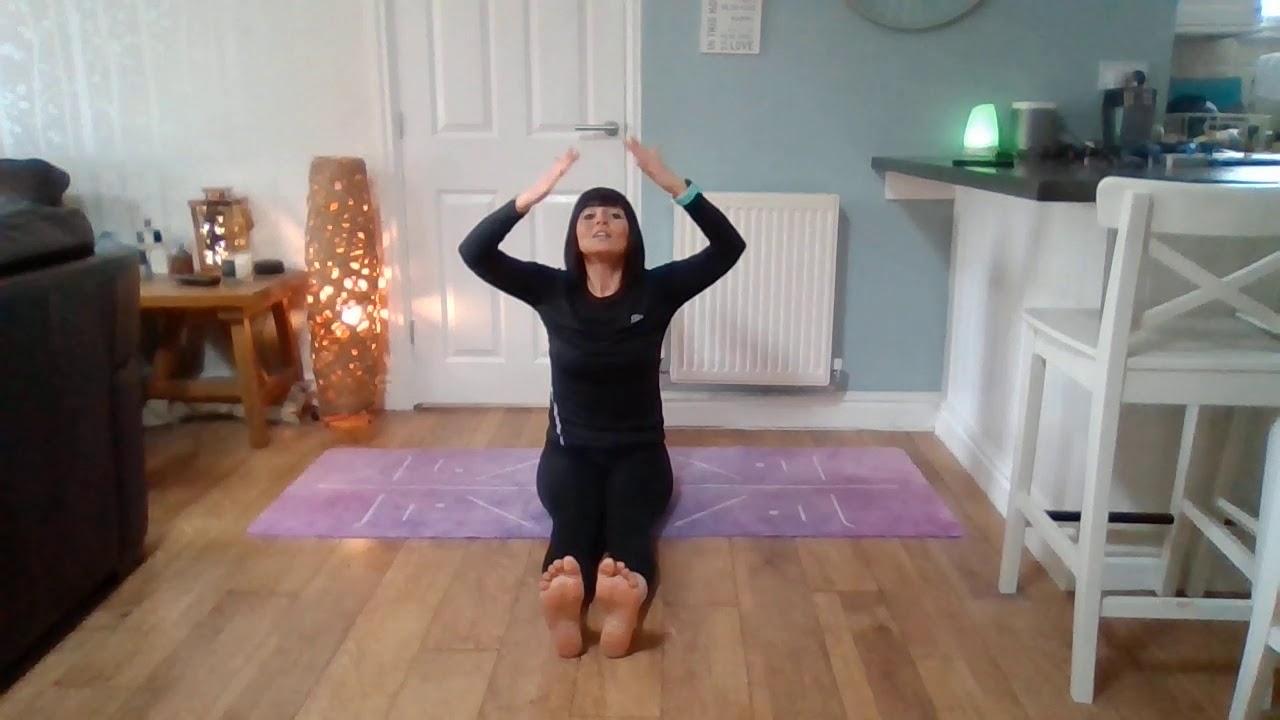 Get Moving! Yoga for kids:) Folded Leaf rhyme - YouTube