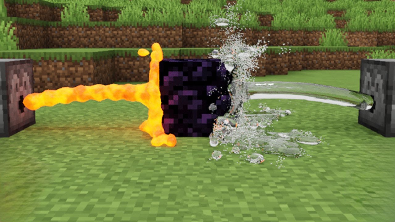Too Realistic Lava and Water in Minecraft - Compilation #6 - YouTube