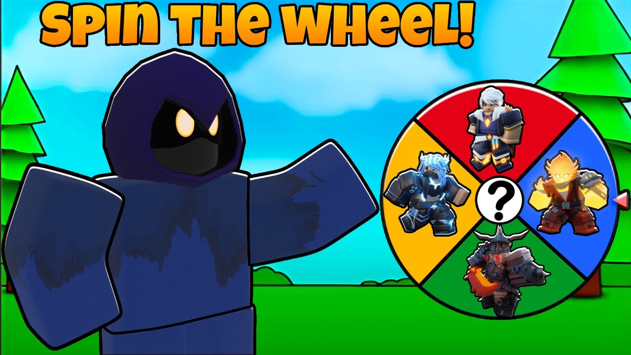 Roblox bedwars spin the kit wheel! - YouTube