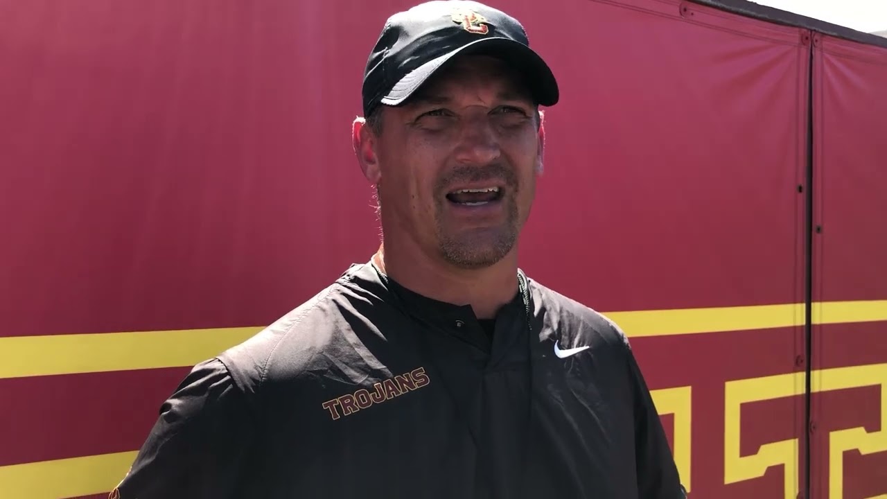 USC LB coach Brian Odom on Eric Gentry's development, tackling ...