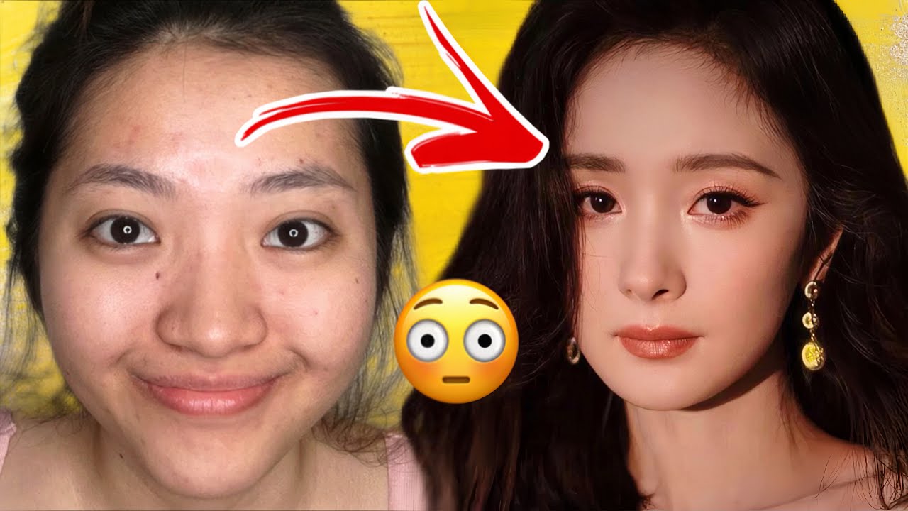 Makeup Transformation Yang Mi #makeuptutorial | Ah Pi Yasi - YouTube