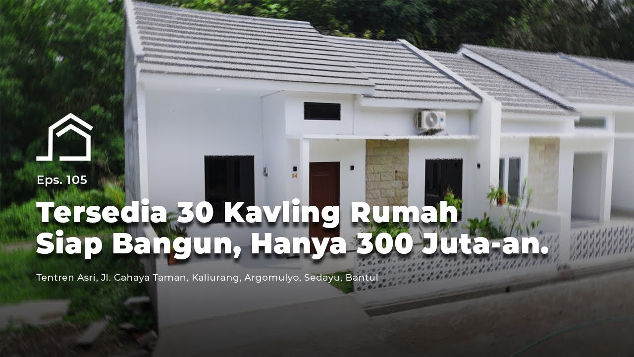 TERSEDIA 30 KAVLING RUMAH SIAP BANGUN, HANYA 300 JUTA-AN AJA - RAY ...