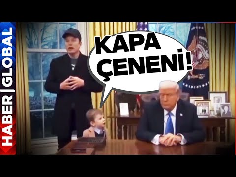 Trump'a Ecel Terleri Döktürdü! Elon Musk'ın Oğlu X, Oval Ofisin Altını Üstüne Getirdi