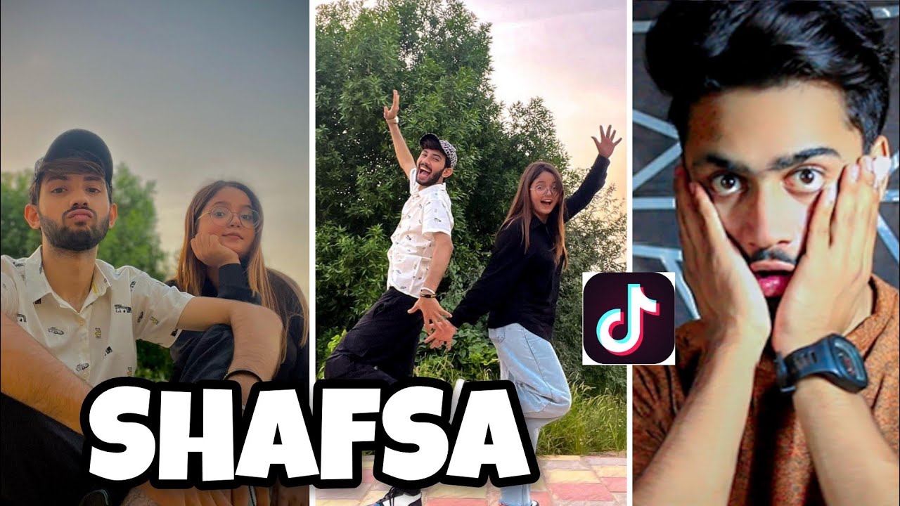 Hafsa & Shaheer TikTok Videos _ Reaction | Shafsa Cute Moments | Shafsa ...