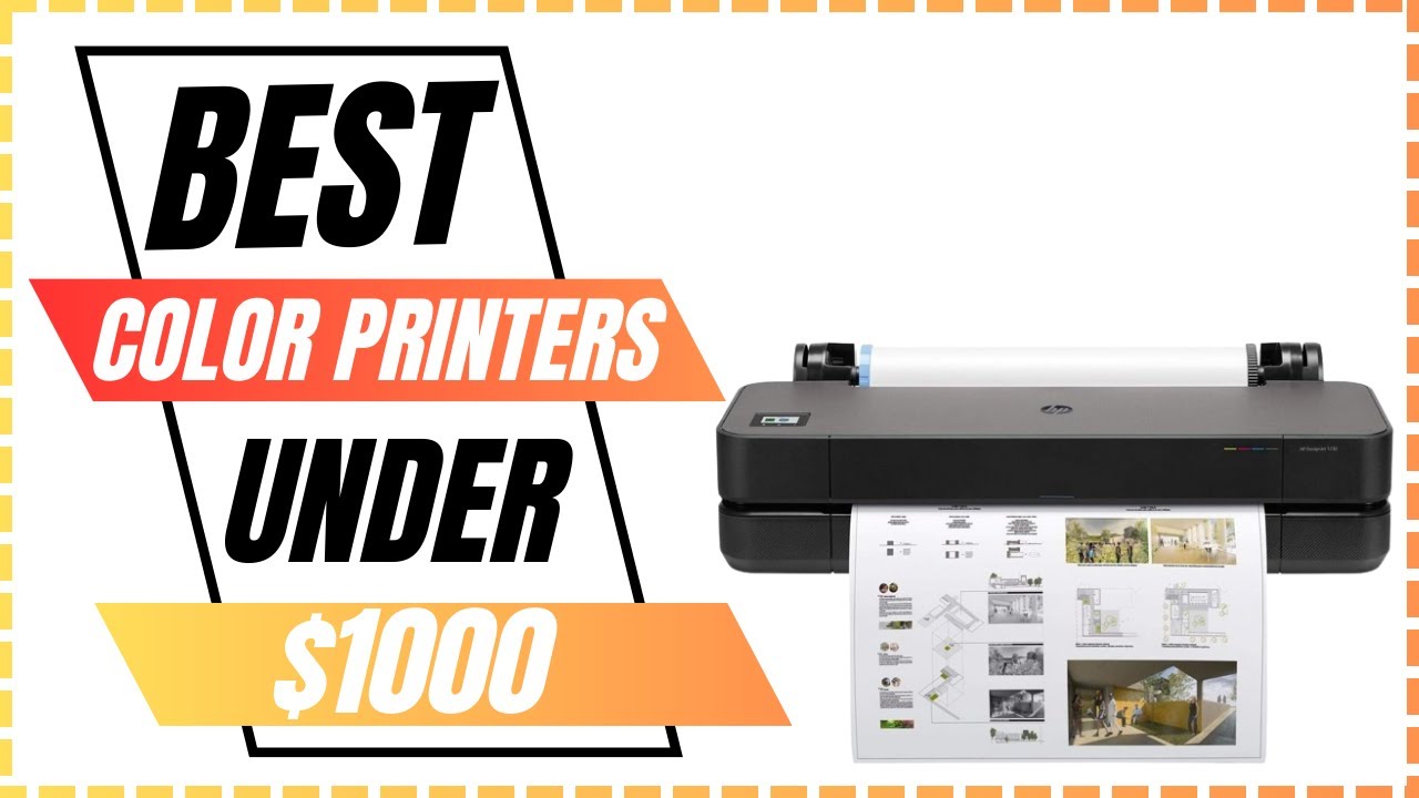 Top 5 Best Color Printers Under $1000 In 2024 - YouTube