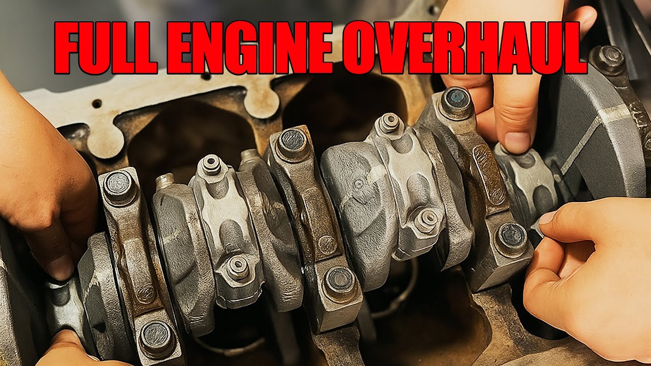Step-by-Step Engine Rebuild | Auto Repair Training - YouTube