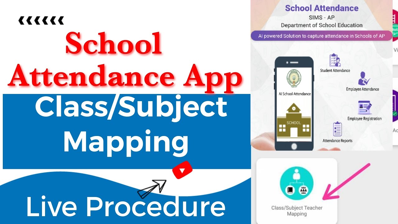 Class/Subject Mapping|School Attendance App#education #scert #techinal ...