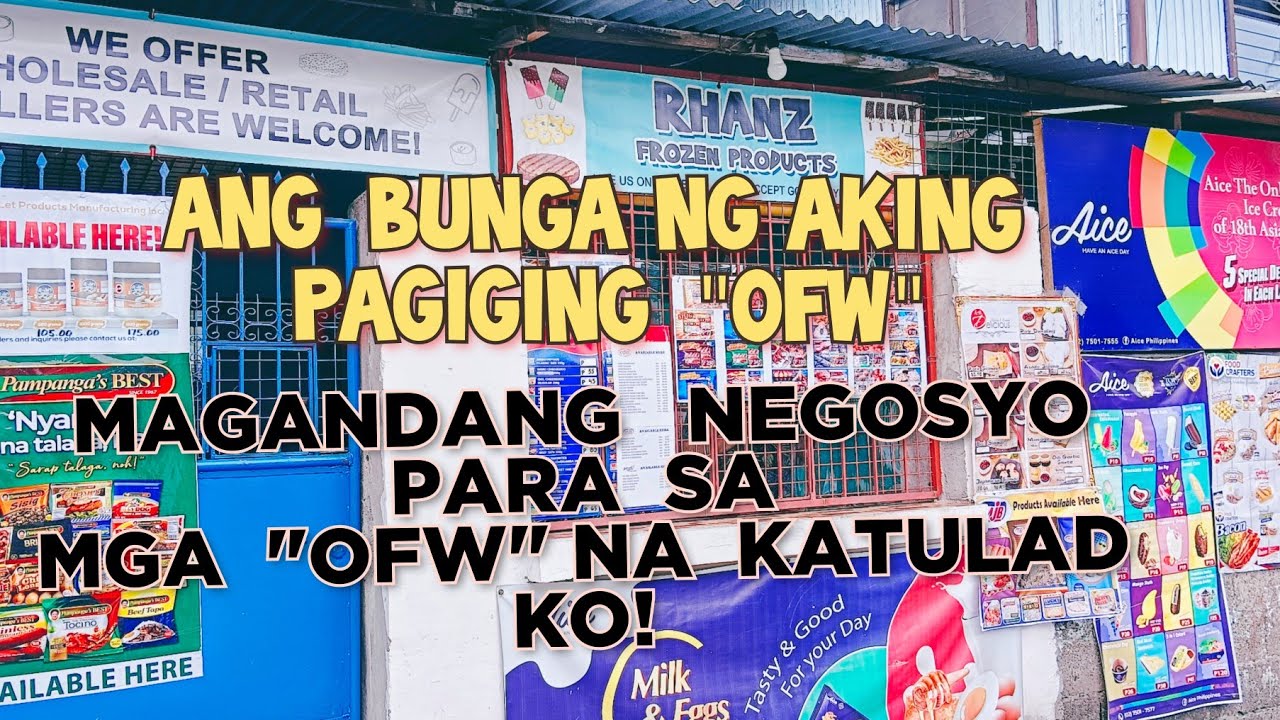 Ano ang magandang negosyo para sa mga OFW na tulad ko !#seawomandiary ...
