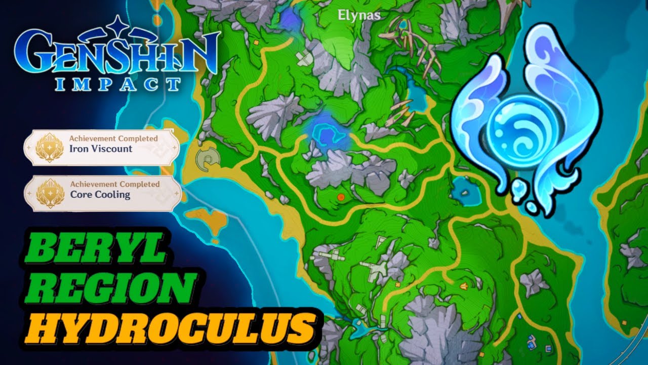 HYDROCULUS LOCATIONS NEAR BERYL REGION! (GUIDE) | Genshin Impact - YouTube