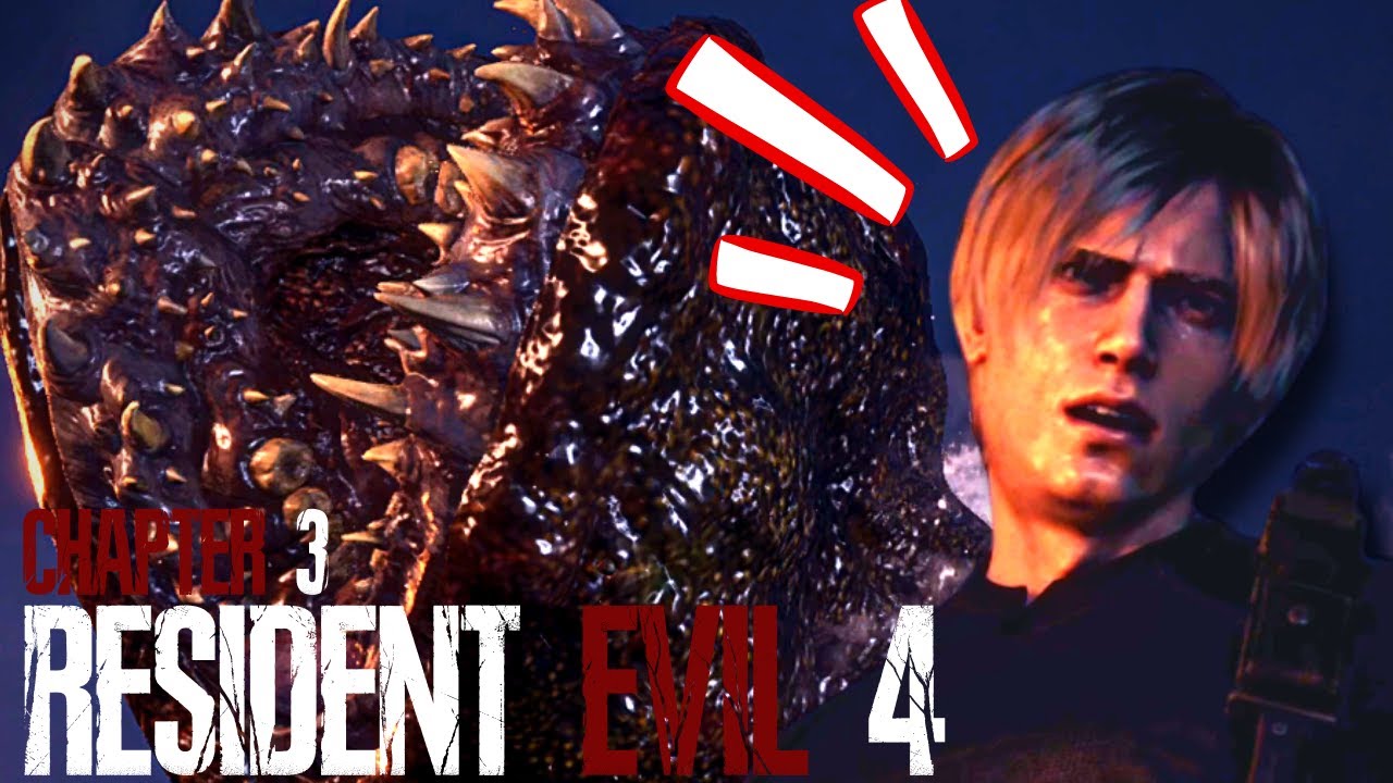 THAT'S ONE BIG TADPOLE | Resident Evil 4 Remake (Part 3) - YouTube