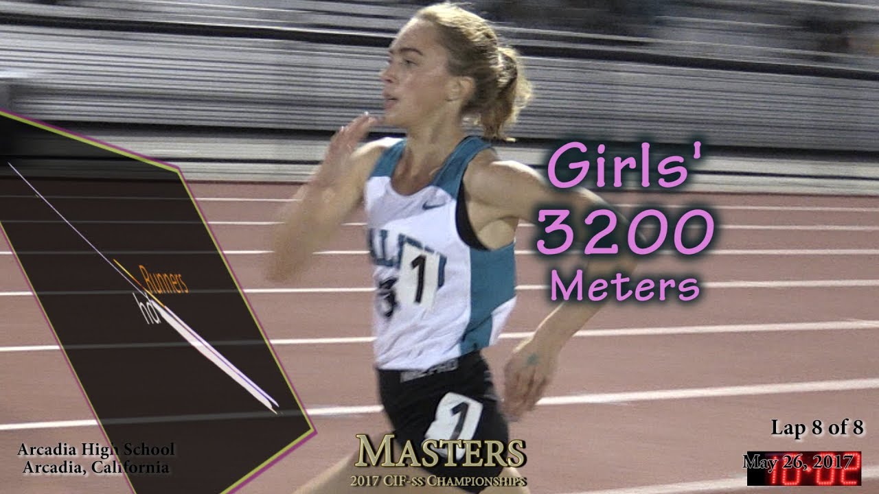 2017 TF - CIF-ss Masters - 3200 Meters (Girls) (35) - YouTube