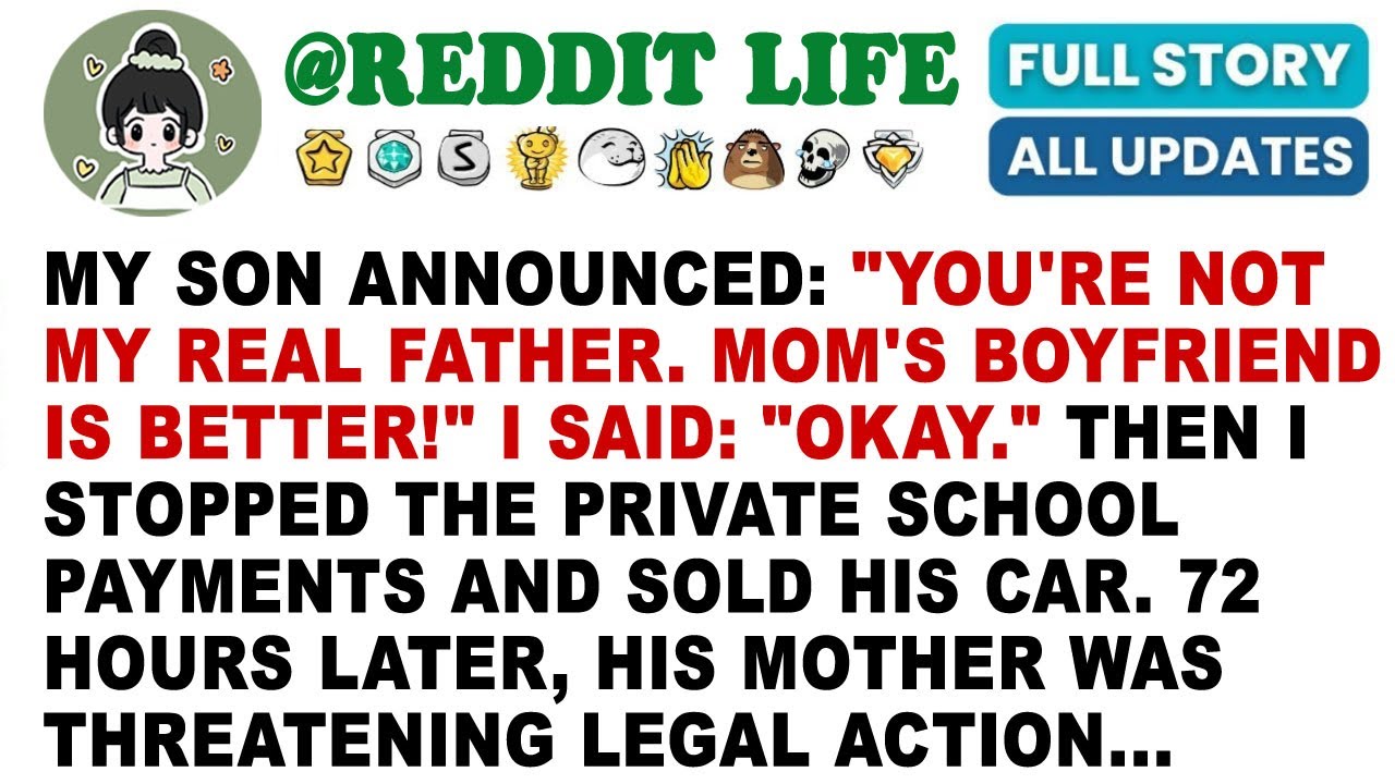 My Son Announced: "You're Not My Real Father. Mom's Boyfriend Is Better ...