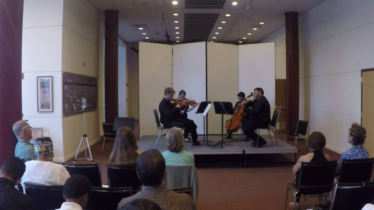 Webern Langsamer Satz - 2016 08 07 Julian Shively (16) & friends - YouTube