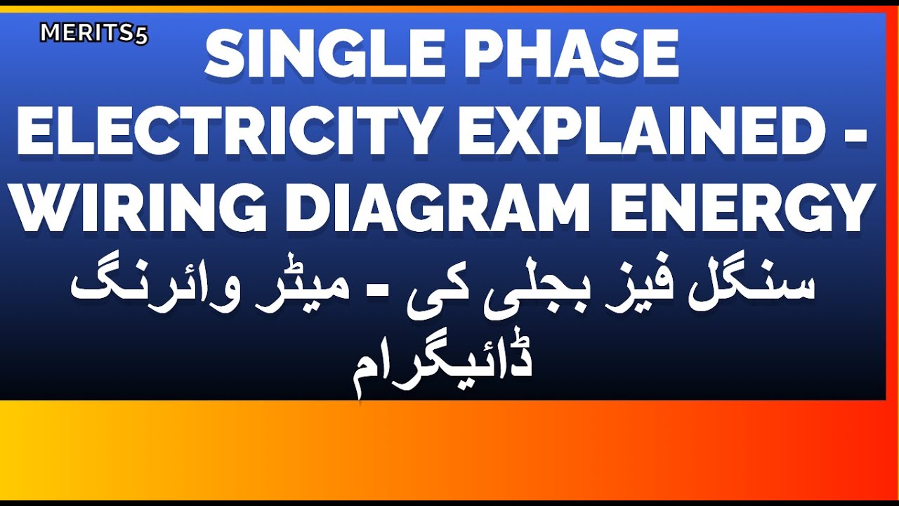 Single Phase Electricity Explained - wiring diagram energy سنگل فیز ...