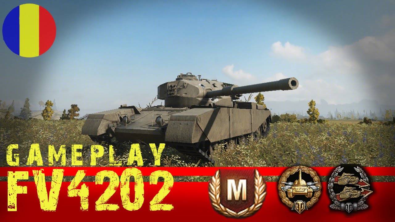 World of Tanks | FV4202 - Fostul TIER 10- Gameplay | Viitor tanc ...