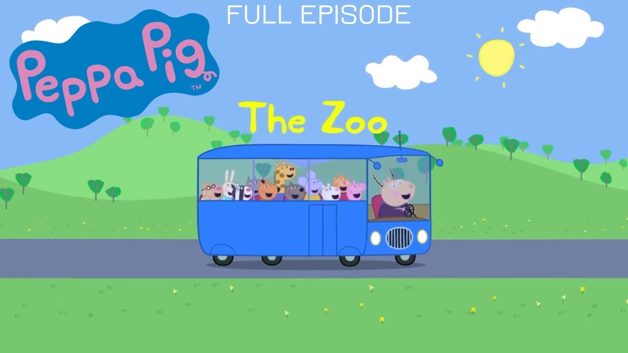 Peppa Pig - The Zoo Episode #1 - YouTube