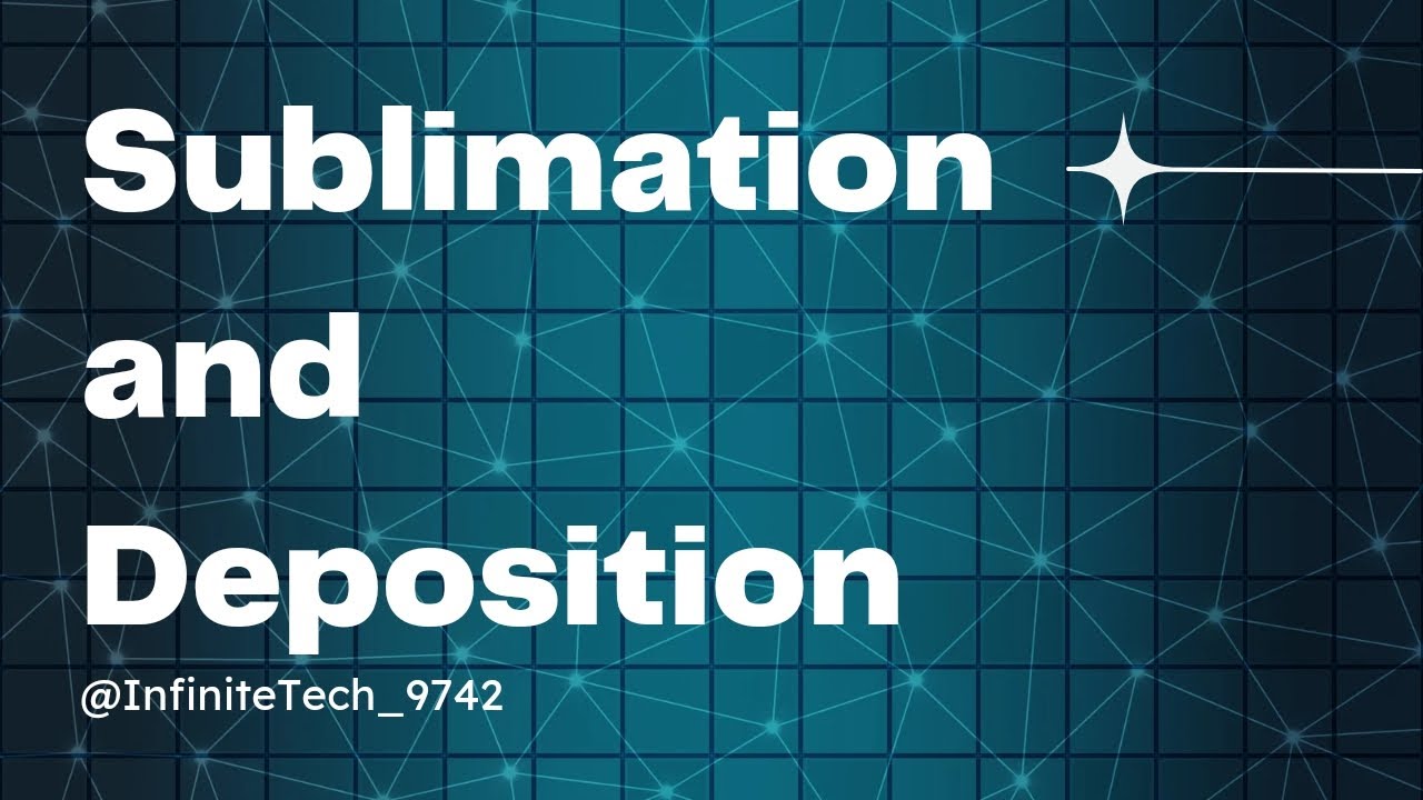 Sublimation & Deposition in Action: Fun Science Experiment! # ...