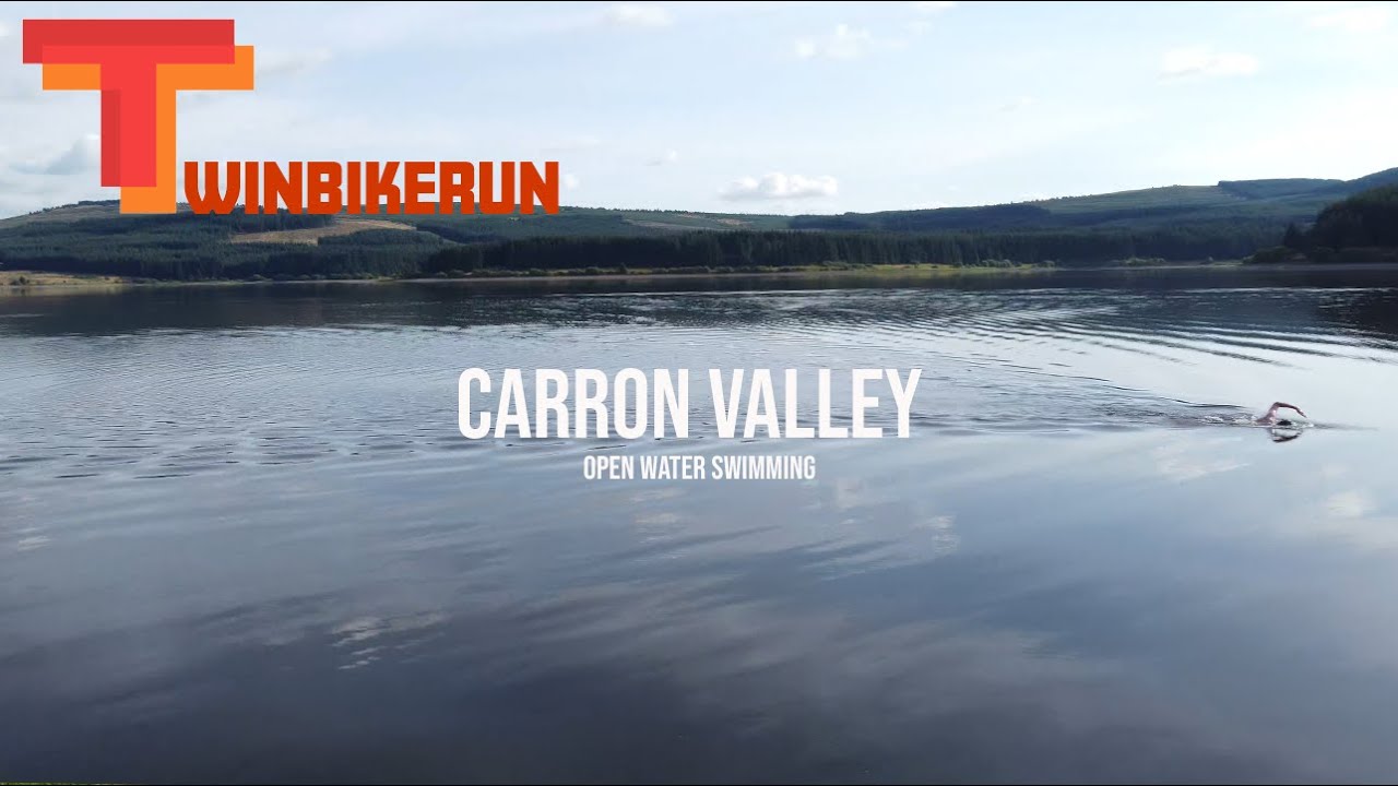 Open Water Swimming - Carron Valley Reservoir - YouTube