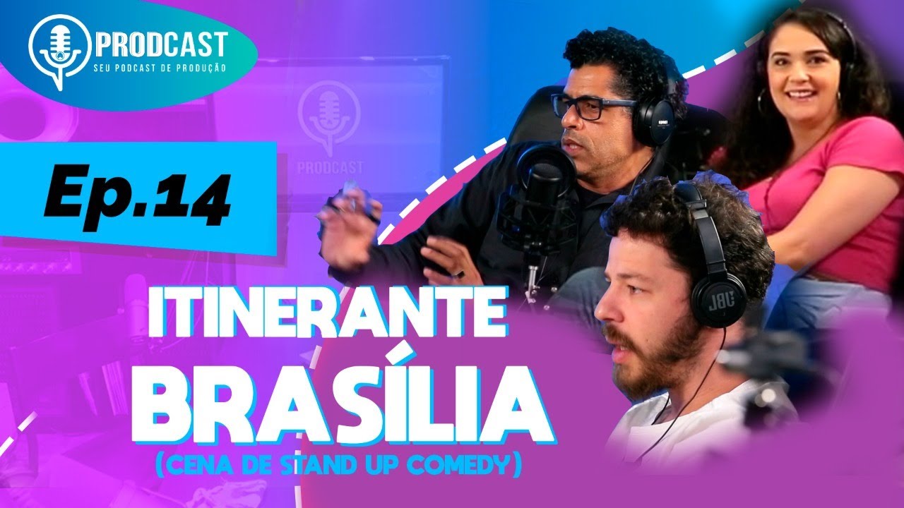 JORGE LUIZ, STE MARQUES E LUCAS MOLL - CENA DA COMEDIA DE BRASÍLIA ...