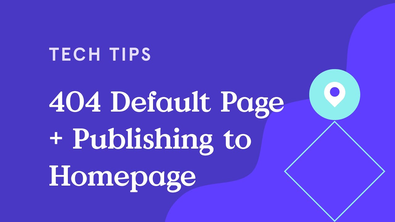 How Do I Publish My Page as My Homepage? - YouTube