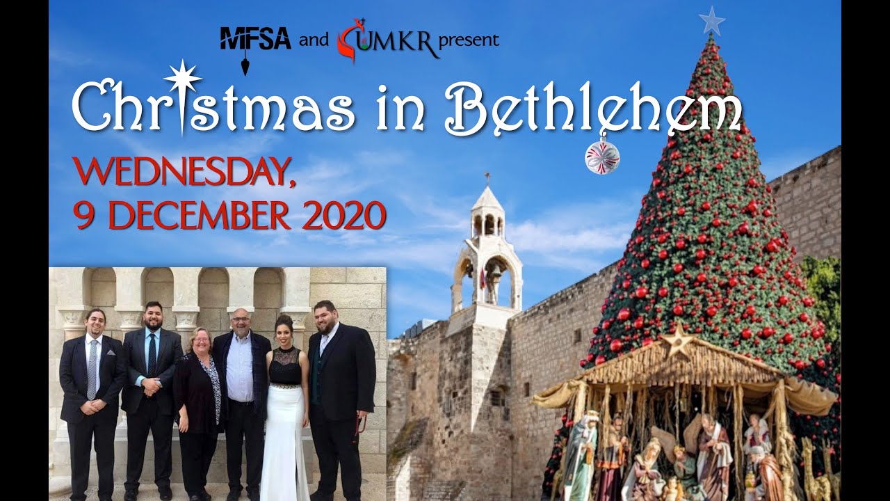 Christmas in Bethlehem, 9 December 2020 - YouTube