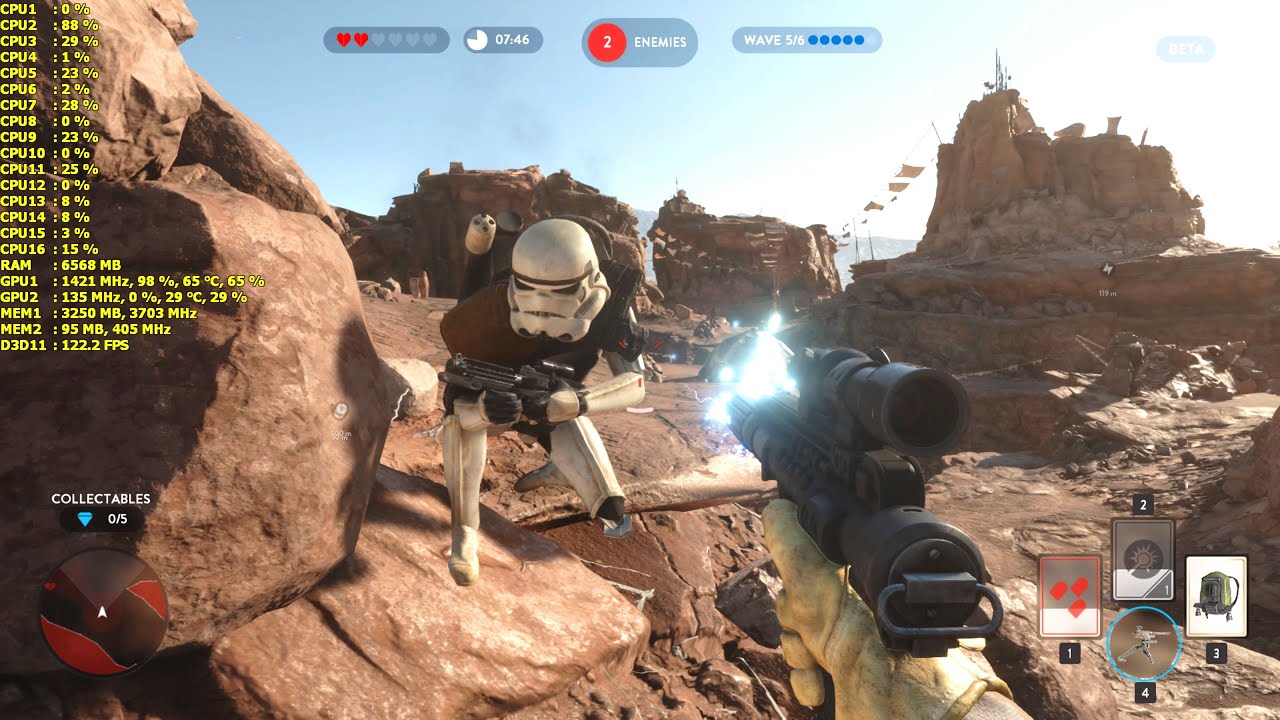 Star Wars Battlefront Gtx 980 Ti Ultra Settings!! Fps Performance 1080P ...