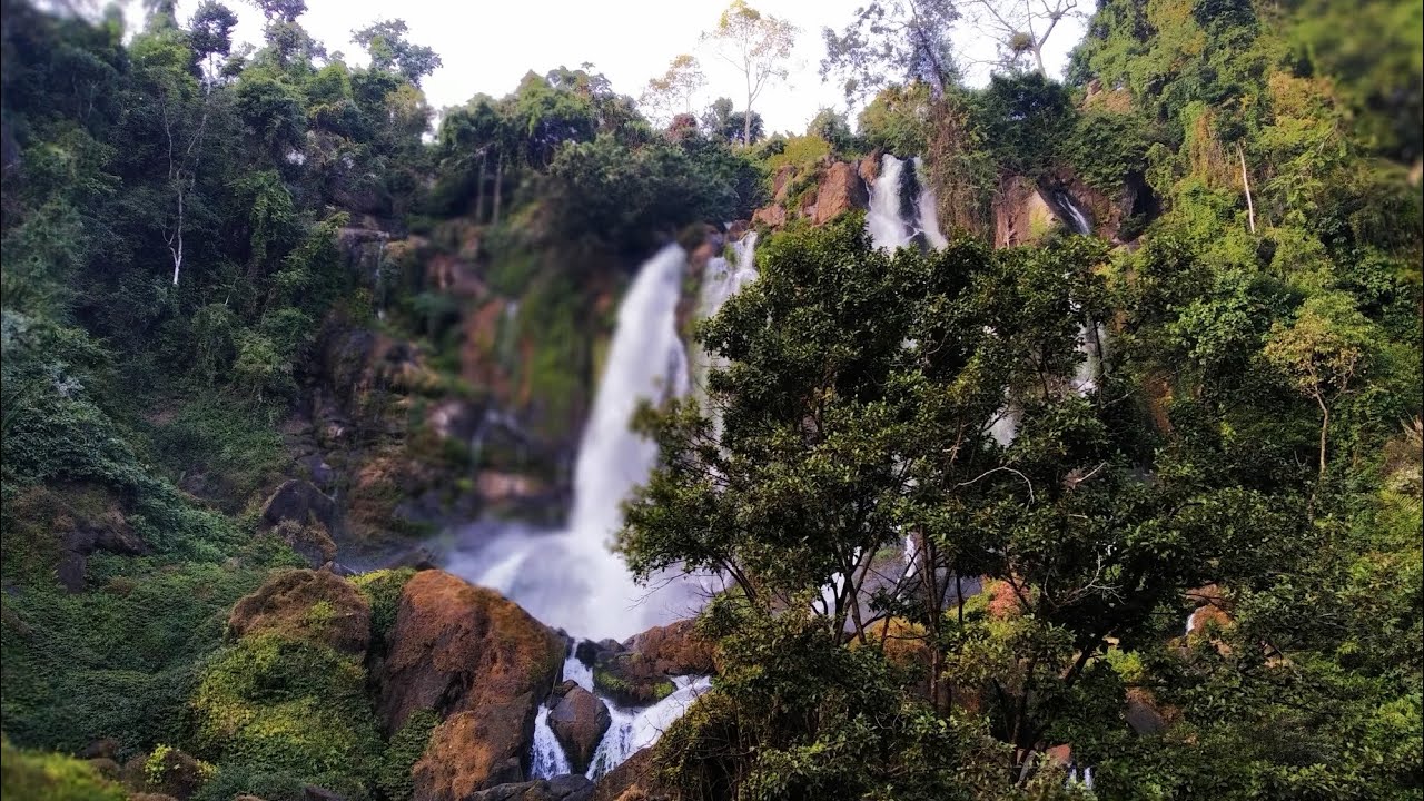 Paklongkam Waterfall In Karbi Anglong Assam||In Karbi|| - YouTube