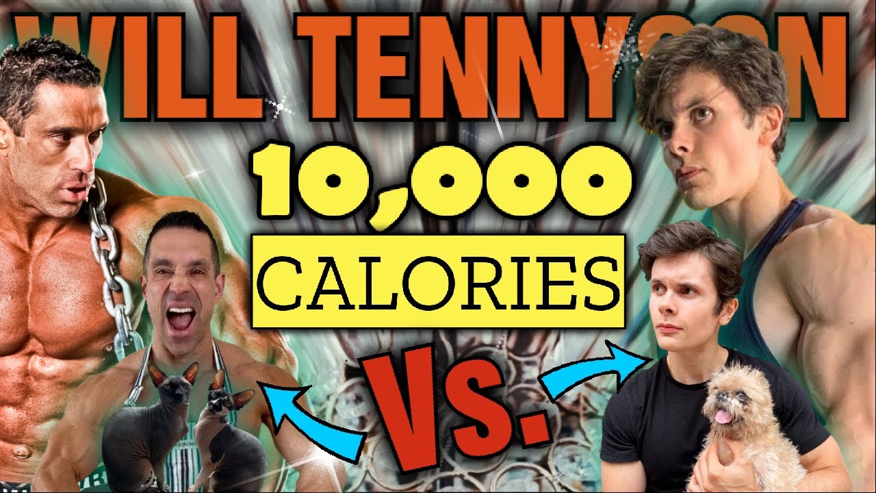 10,000 Calorie CHALLENGE! || Will Tennyson Vs. Greg Doucette ...